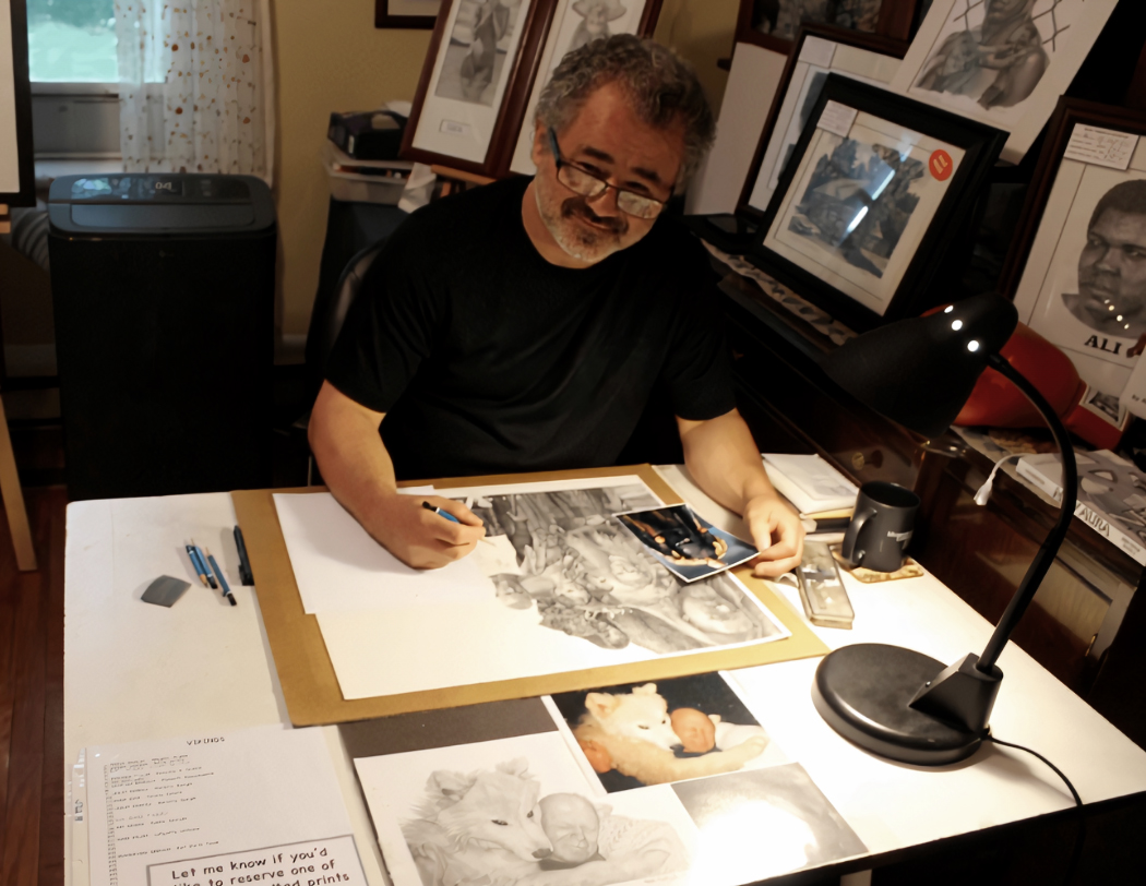 Mark Tumber Illustration